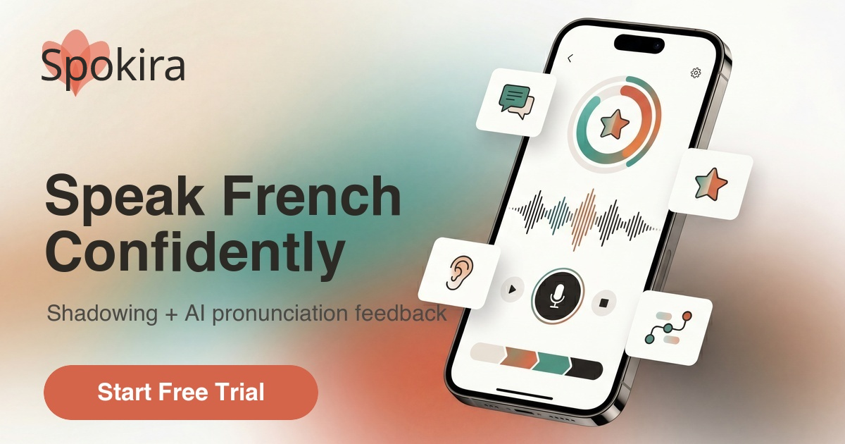French Speaking App: Buyer Framework + Speaking Practice Scorecard ...